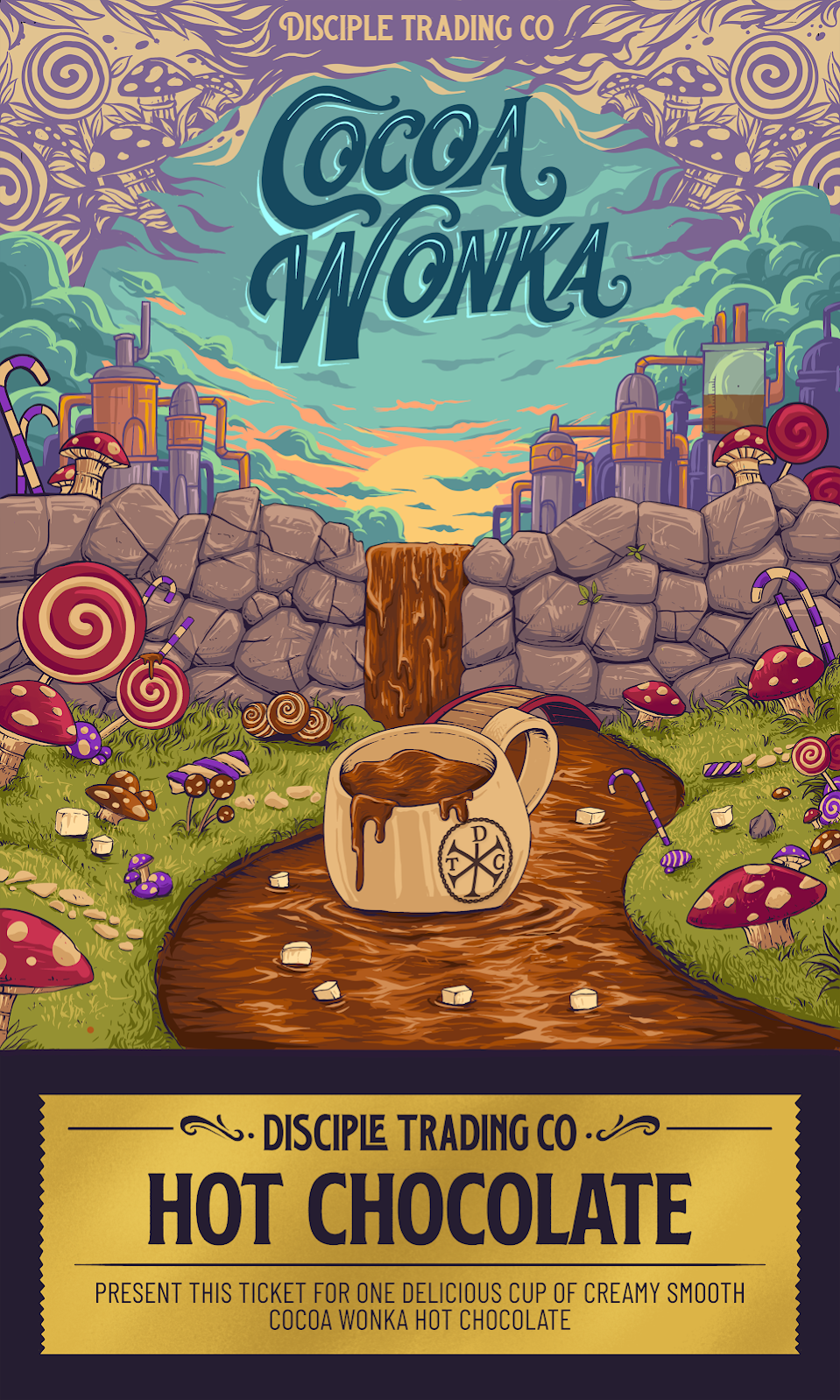 Cocoa Wonka "Hot Chocolate" – DiscipleTradingCo